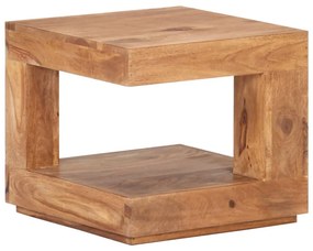 Konferenční stolek 45 x 45 x 40 cm masivní akáciové dřevo 320200