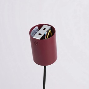 Sollux Lighting Závěsné svítidlo NOX 40 bordó