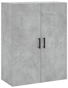 Skříň highboard betonově šedá 69,5x34x180 cm kompozitní dřevo,  3196079