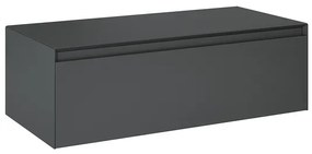 LOTOSAN Akra skříňka s deskou SLIM 100cm, antracit matná AQ LN8940