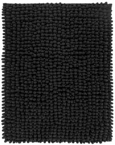 Předložka do koupelny Fluffy 700 black 40 x 60 cm