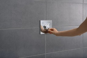 Hansgrohe DuoTurn E, baterie pod omítku pro 2 spotřebiče, chromová, HAN-75417000