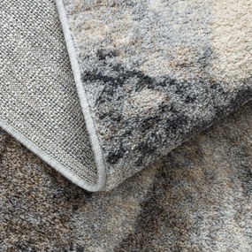 Dywany Łuszczów, Kusový koberec Fusion 9613 l. grey/dark grey, 160x220, šedá, kancelář