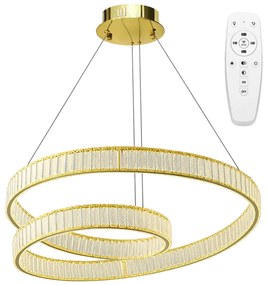 Toolight Závěsné LED osvětlení E47 APP1767-CP zlaté