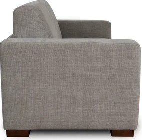 Pohovka na každodení spaní NOMI s rozkladem, 140, tm. šedá (madeira dark grey)