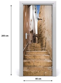 Fototapeta samolepící na dveře Izrael ulička 85x205 cm