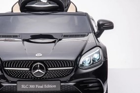 LEAN CARS Elektrické autíčko Mercedes SLC 300 LED MP3 černé