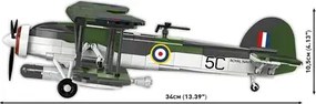 COBI 5769 Fairey Swordfish Executive Edition / Stavebnice / 959 dílků