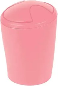 Spirella MOVE výklopný odpadkový koš 2 L růžový / plast