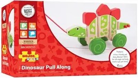 Bigjigs Baby Tahací dinosaurus / od 12 měsíců