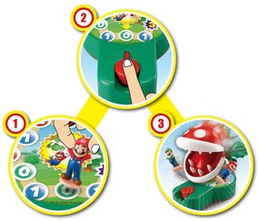 _Ostatní 1_ HRA Piranha Plant Escape Super Mario desková *SPOLEČENSKÉ HRY* 7357