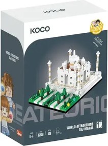 KOCO Stavebnice mini Tádž Mahal / 539 dílků + 2 figurky / plast / od 6