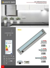 LED svítidlo Ecolite GANYS TL2016-70 15W neutrální bílá 4100K 92cm