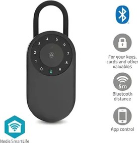 Nedis SmartLife trezor na klíče venkovní černý / Trezor na klíče / Blu