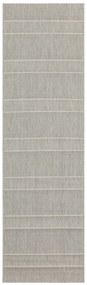 Tribeca Design Kusový koberec Granton Beige Stripe běhoun Rozměry: 66x240 cm