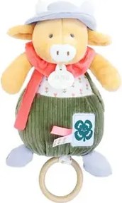 Doudou Dárková sada Plyšová kravička Aneth hrající melodii 20 cm / od