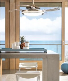 Stropní ventilátor Beacon Fanaway Evo 2 Endure 122 broušený chrom
