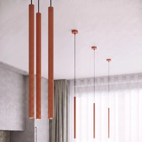 Sollux Lighting Závěsné svítidlo ARCHE 2P okrově červené