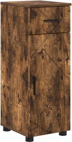 Sada koupelnového nábytku 5 ks Kouřový dub 35 x 30 x 192 cm 3393078
