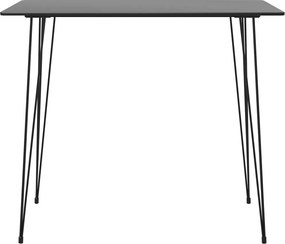 vidaXL Marketos 5dílný barový set černobílý