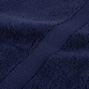 8dílná sada ručníků Premium SOLUND navy modrá 600 g/m² 137541