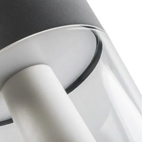 Sloupkové svítidlo Kanlux INVO TR 107-O-GR GU10 IP54 grafit 29177