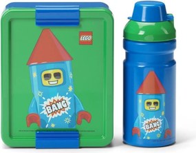 Dětský svačinový box s lahví Rocket – LEGO®