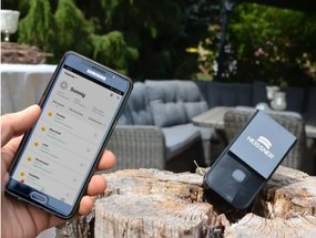 Heissner Chytrá Wifi venkovní zásuvka s push zprávami