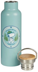 Butlers PEANUTS Láhev nerezová kompas 650 ml - sv. modrá