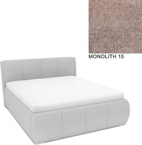 Dřevona - Elitte Čalouněná postel AVA EAMON UP 180x200, s úložným prostorem, MONOLITH 15