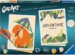 Ravensburger CreArt Hello Baby Safari Set – malování podle čísel / od