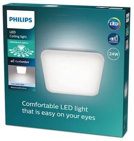 Philips - LED Stropní svítidlo MAUVE LED/24W/230V 4000K