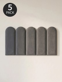 Sinsay - Čalouněné stěnové panely 5 pack - šedá
