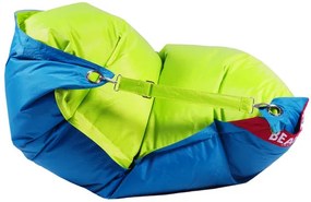 BeanBag Sedací pytel 189x140 duo limet - turquoise