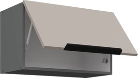 ARIA ta | horní skříňka 60 GU-36 1F výklopná | 60 cm | ANTI FINGERPRINT povrch | antracit/béžová