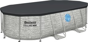 BESTWAY Power Steel Swim Vista bazén s oknem 427x250x100 14x8FT 7in1