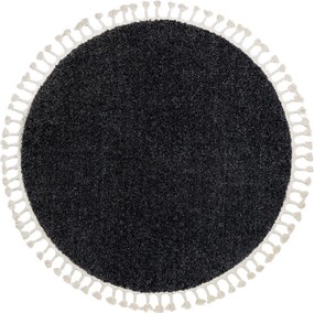 Kusový koberec Berber 9000 grey kruh, 120x120 (priemer) kruh, šedá, obývacia izba, Dywany Łuszczów