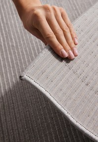 ELLE Decoration, Běhoun Perles 106186 Cream Grey z kolekce Elle, 80x240, šedá, ložnice