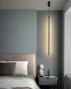 Toolight Toolight, LED stropní svítidlo 100cm, 18W, APP1449-C, černá matná, OSW-04186