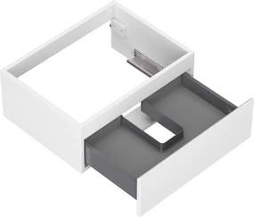 Mexen Orio, koupelnová skříňka 60 cm, 1 zásuvka, bílá matná, 91A10-06023-1-BF01