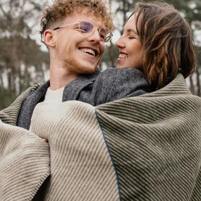 Ibena Jacquard Austin deka zelená