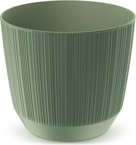 PRO Květináč RYFO zemitě zelený 12,6cm