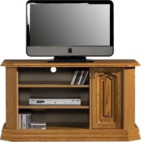 Casarredo - Komfort nábytek Televizní stolek RTV LEWIS C | barva: moření 01 bílá