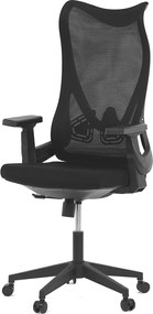 Ergonomická kancelářská židle SOSA - černá síťovina