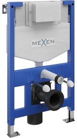 Mexen FENIX XS - Sádrokartonový modul pro závěsné WC, Nízký rám 82 cm s tlačítkem zepředu, 60800