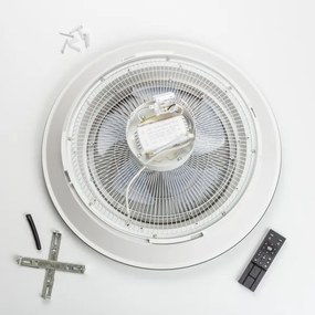 Brilagi - LED Stmívatelné svítidlo s ventilátorem AURA LED/38W/230V zlatá + DO