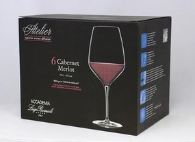 Luigi Bormioli Sklenice na víno ATELIER Merlot-Cabernet 700 ml, 6 ks