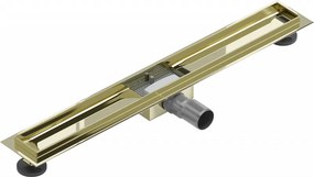 Mexen Flat korpus pro lineární odtok 70 cm, zlatý - 1515070