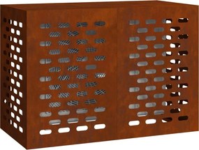 vidaXL Ochrana klimatizace Stříbrná 100 x 50 x 70 cm [865903] Barva: antracitová