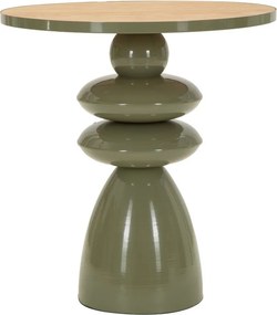 Kovový kulatý odkládací stolek ø 45,5 cm Metal Console – Mauro Ferretti